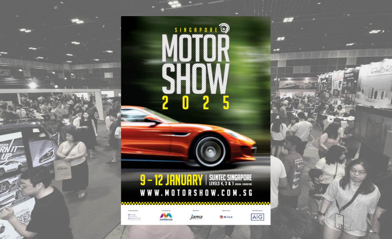 Singapore Motorshow 2025 | 9 - 12 January 2025 - Suntec Singapore